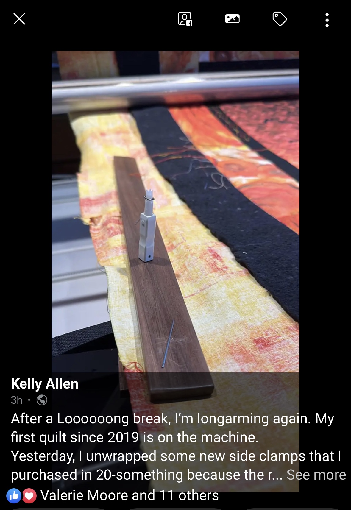 Best Longarm Side Clamps Ever! – Free Form Quilts